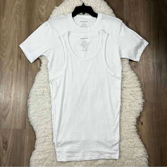 Tommy John | Underwear & Socks | 2 Tommy John Stay Tucked Undershirt ...